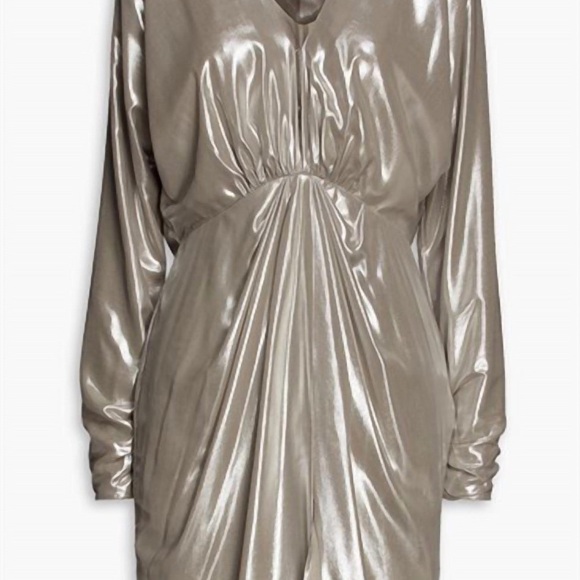 rag & bone | Dresses | Rag Bone Metallic Long Sleeve Dress | Poshmark